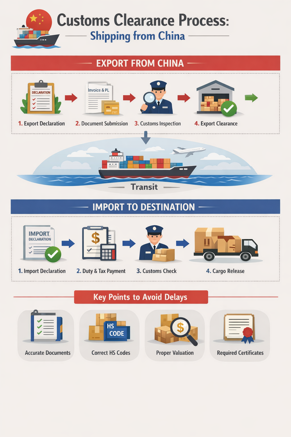 Shipping from China: Customs Clearance Guide | Apexlink